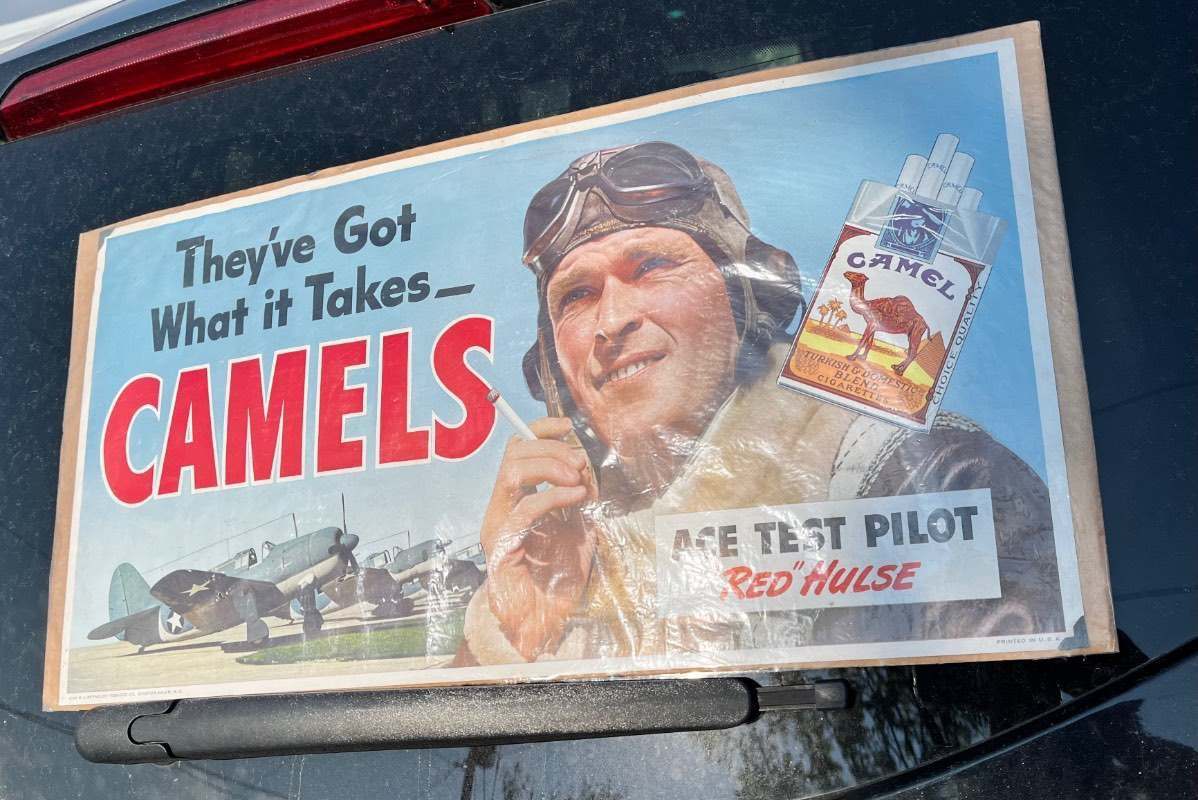 WWII Camel Cigarette Poster - EPHEMERA, PHOTOGRAPHS & MILITARY ARTWORK ...
