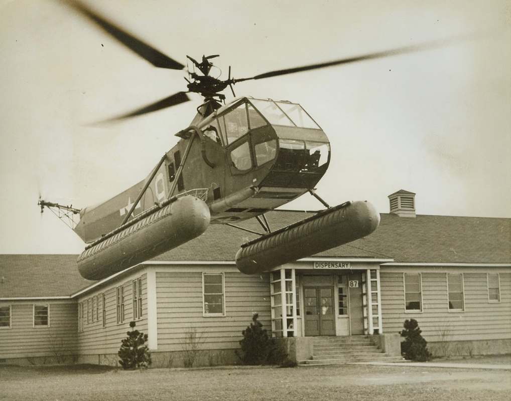 Sikorsky HNS-1 Helicopter WWII Pics - MILITARY AIRCRAFT & AVIATION - U ...