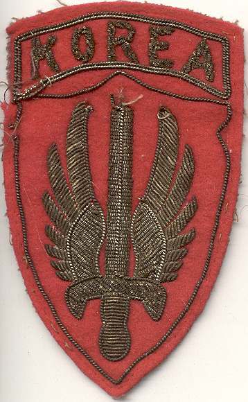 Korea tabs - Page 2 - ARMY AND USAAF - U.S. Militaria Forum