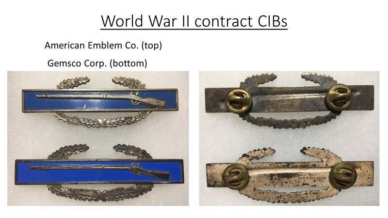 History of the Combat Infantryman Badge - COMBAT / EXPERT INFANTRY ...