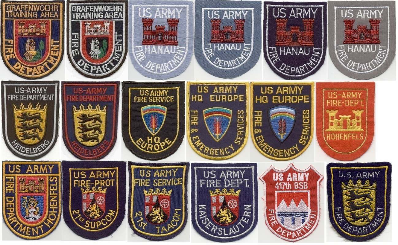 MILITARY FIRE DEPARTMENT Patches - Badges - Page 4 - MISCELLANEOUS ...