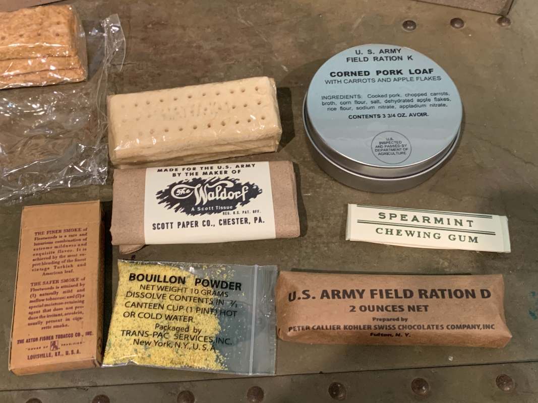 Mid War K Rations - REENACTING GROUPS & REPRO GEAR - U.S. Militaria Forum