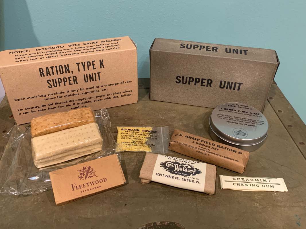 Mid War K Rations - REENACTING GROUPS & REPRO GEAR - U.S. Militaria Forum