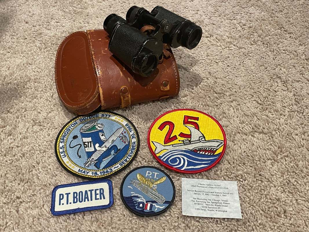 WWII PT Boat Patches - NAVY, COAST GUARD AND OTHER SEA SERVICES PATCHES ...