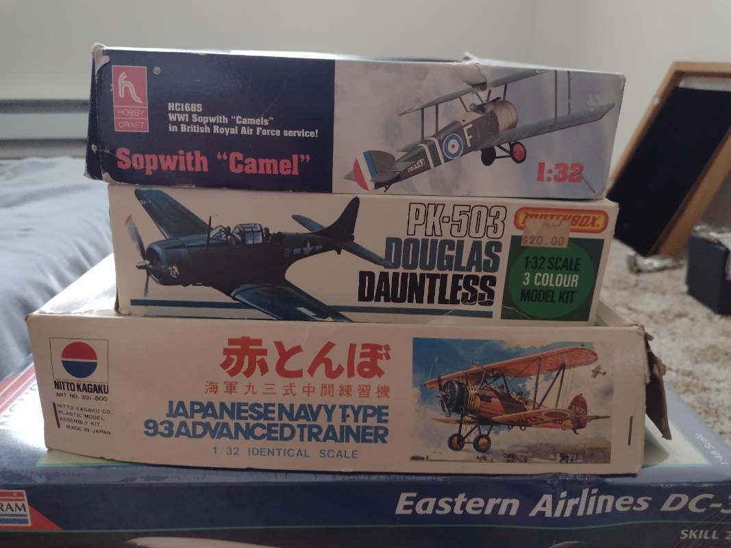 Boxed military airplane models. - MODELING - U.S. Militaria Forum