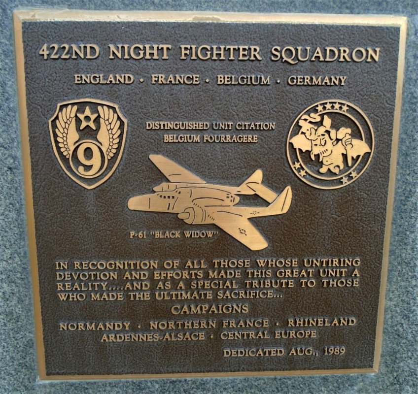 422nd Night Fighter Squadron | 71st Fighter Wing | Ninth Air Force ...