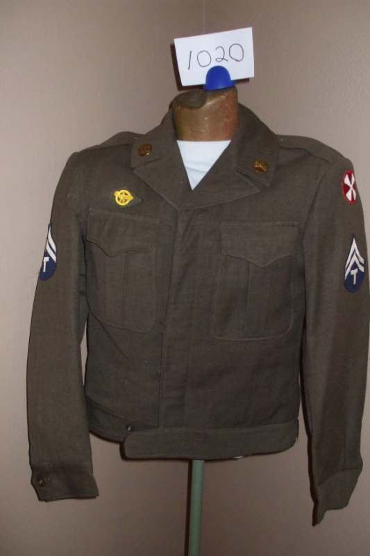 "Amphibious" 8th Army cavalry Ike jacket - UNIFORMS - U.S. Militaria Forum