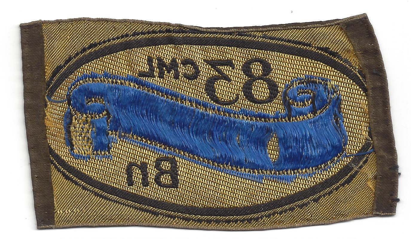 83rd Chemical Mortar Battalion patch - ARMY AND USAAF - U.S. Militaria ...