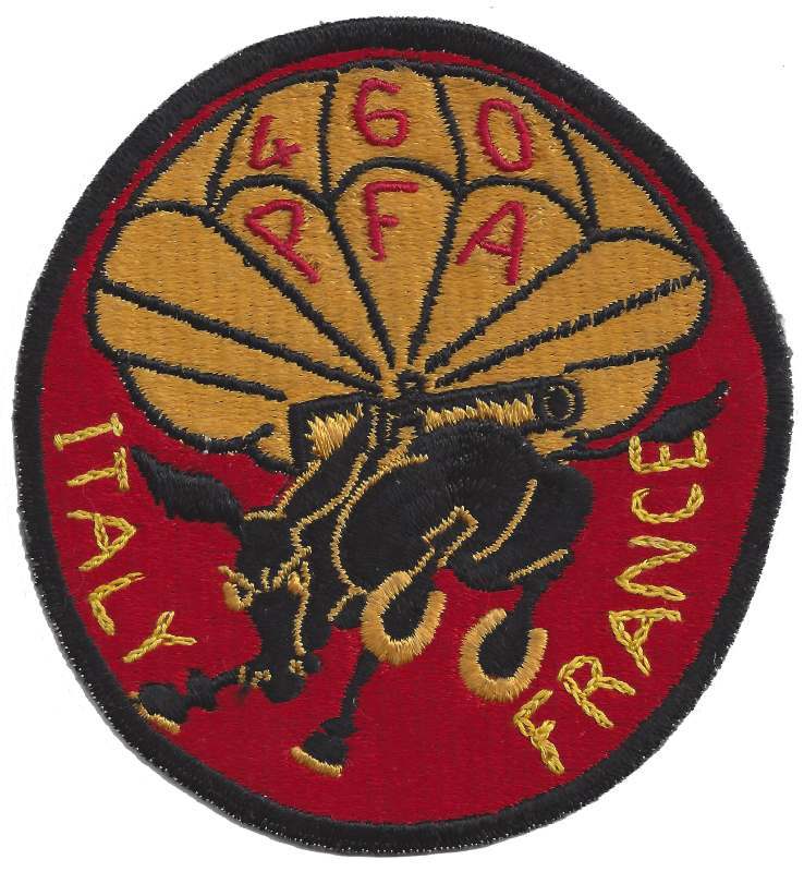 My new 460th Parachute Field Artillery Battalion Patch! - ARMY AND ...