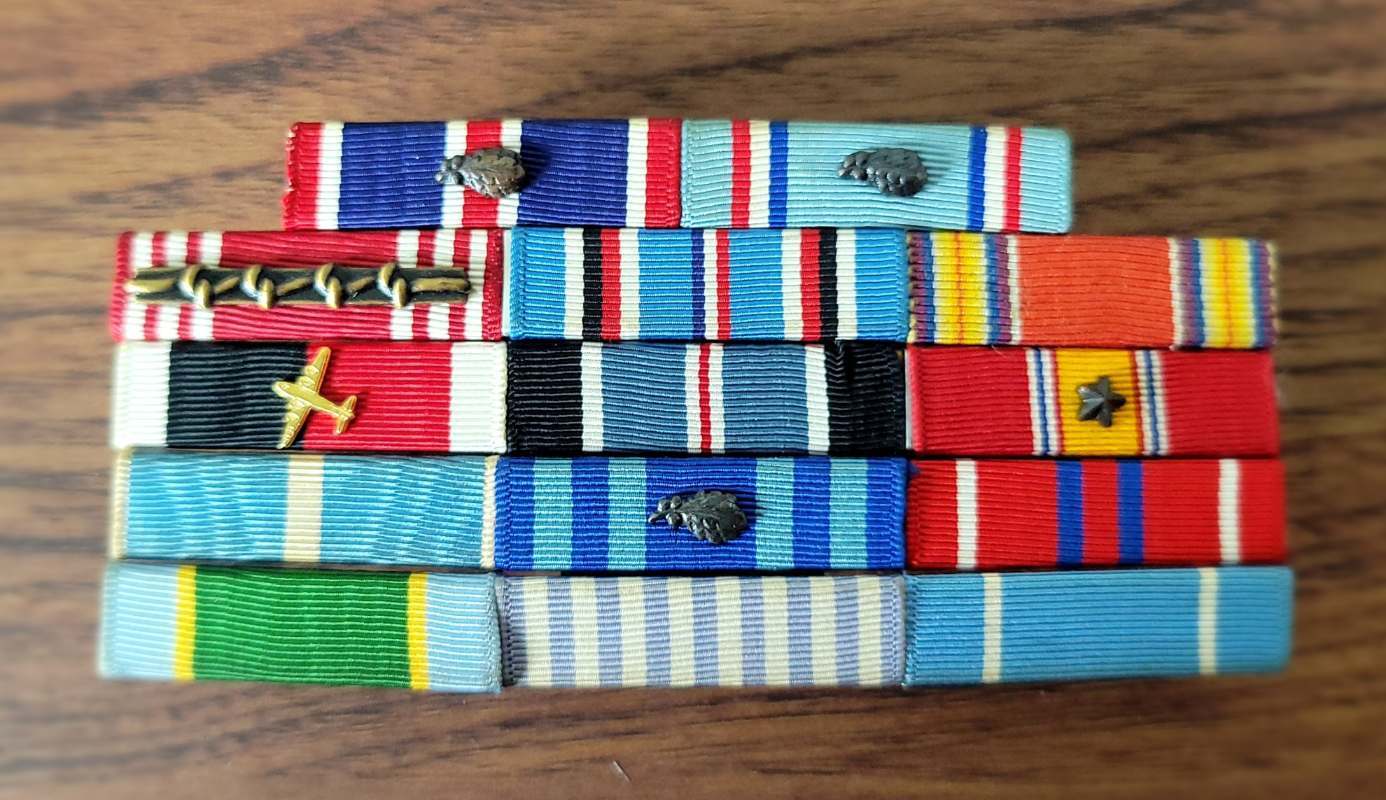 Early Cold War USAF Ribbon Bars - RIBBON BARS - U.S. Militaria Forum