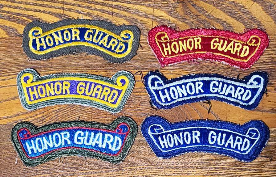 Honor Guard Scrolls - ARMY AND USAAF - U.S. Militaria Forum