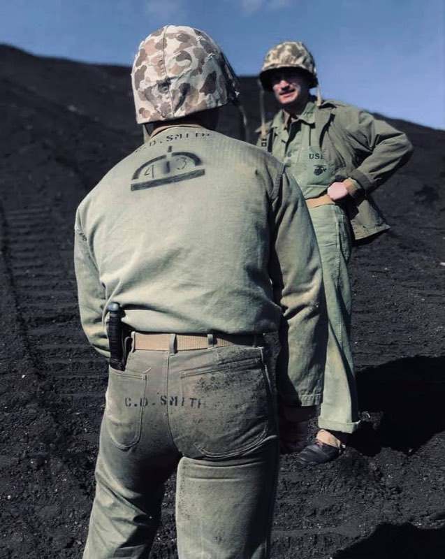 WWII Marine Unit Markings on Combat Uniforms - REPRO MILITARIA - U.S ...