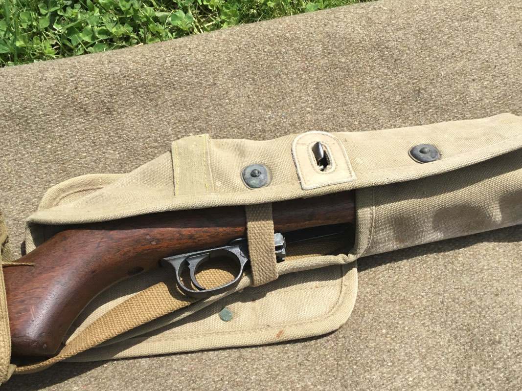 1943 JQMD M1 Carbine hip scabbard - RIFLES - U.S. Militaria Forum