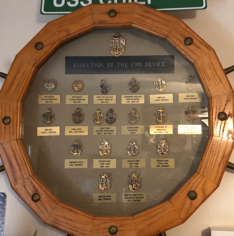 MINI USN CPO ANCHOR VARIATION? - DATING - NAVY, COAST GUARD AND OTHER ...