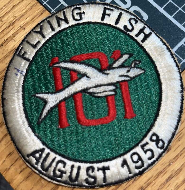 1958 dated Flying Fish 101 patch ID: Project Flying Fish - CAN YOU ...