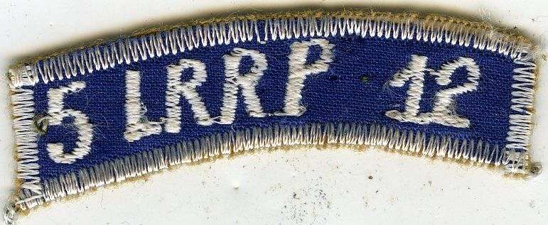 5th Battalion 12th Infantry Regiment LRRP Insignia - ARMY AND USAAF - U ...