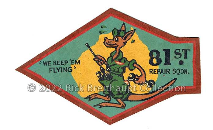 81st Repair Squadron | 81st Air Depot Group | Fifth Air Force - WALIKA'S WWII ARMY AIR FORCES ...