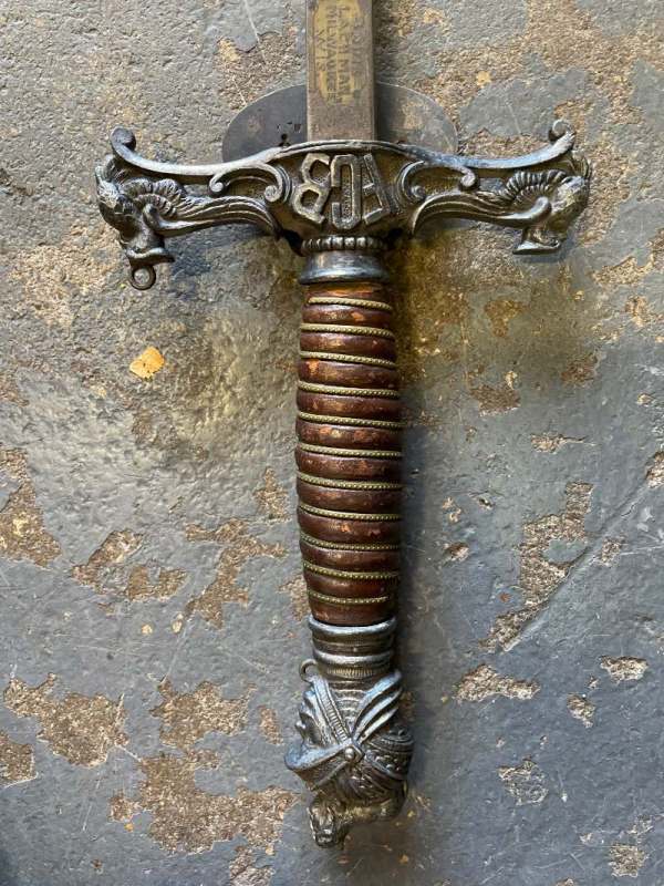 Vintage FCB sword (1800s?) - (1861-1865) AMERICAN CIVIL WAR - The War ...