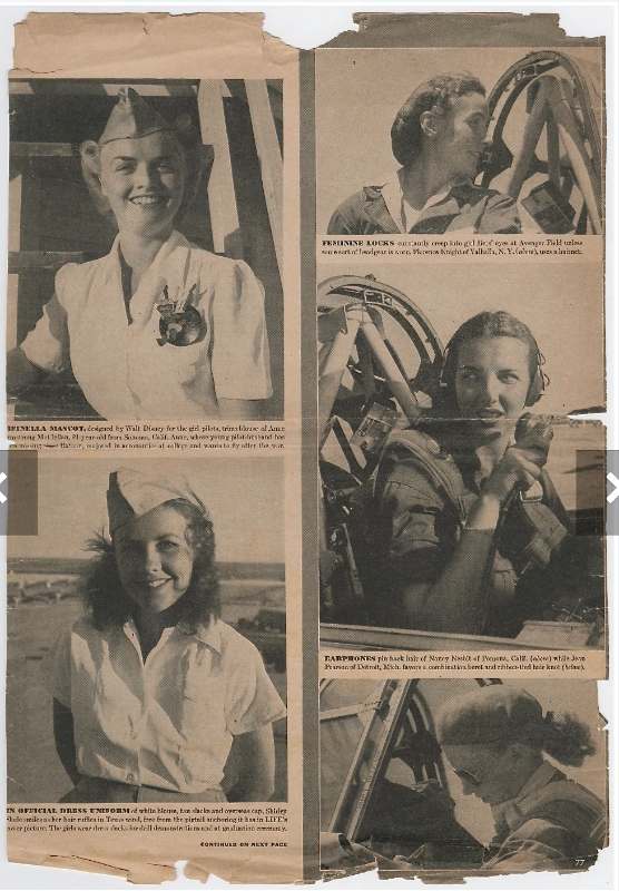 Original Peter Stackpole LIFE magazine silver gelatin print of WASP ...