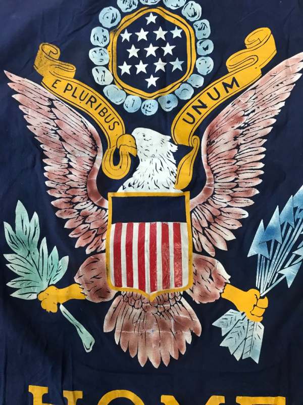 Welcome Home Banner WW2? - HOMEFRONT & THE WAR EFFORT - U.S. Militaria ...