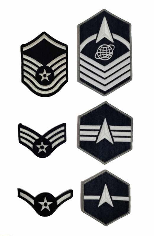 New Space Force chevrons! - AIR FORCE (USAAF IS WITH ARMY) - U.S ...