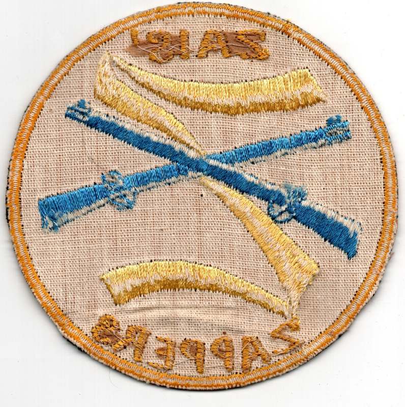 Zais' Zappers Patch - ARMY AND USAAF - U.S. Militaria Forum