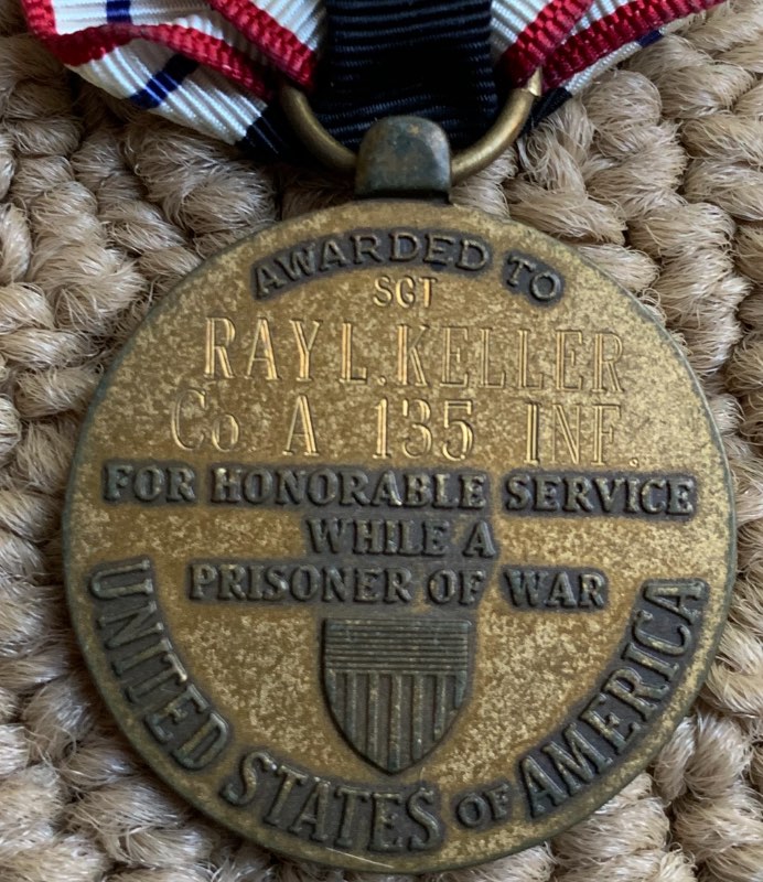 POW Medal Sgt Ray Keller - PRISONERS OF WAR / P.O.W.'S - U.S. Militaria ...