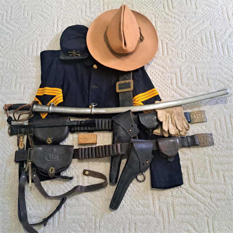 Model 1874 Cavalry Saber Belts with Equipment - (1866-1890) PLAINS ...