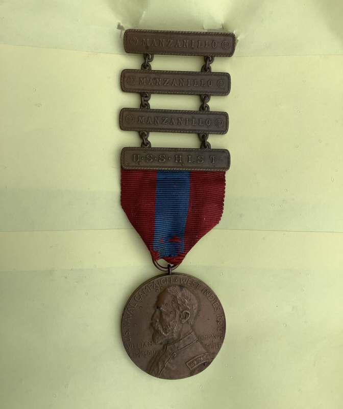 Beautiful USS Hist Phase 1 Sampson on eBay - CAMPAIGN/SERVICE MEDALS ...