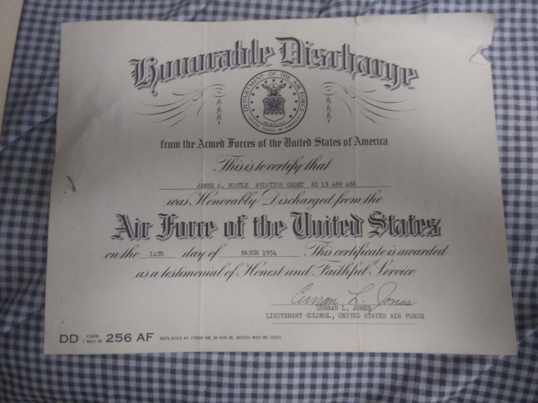 Grouping to James A. Bustle. - GROUPINGS PAGE - U.S. Militaria Forum