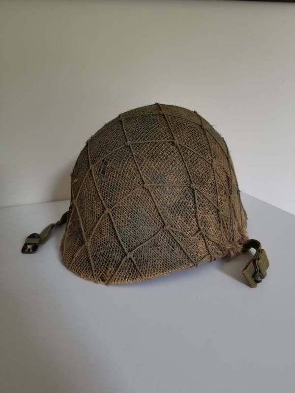 Marine Raider camouflage helmet - M-1; M-1C & M-2 HELMETS - U.S ...