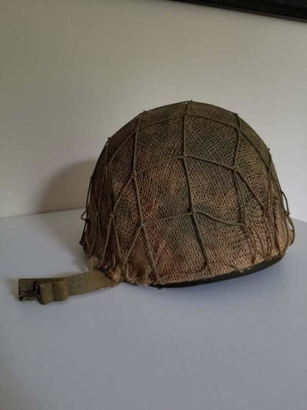 Marine Raider camouflage helmet - M-1; M-1C & M-2 HELMETS - U.S ...