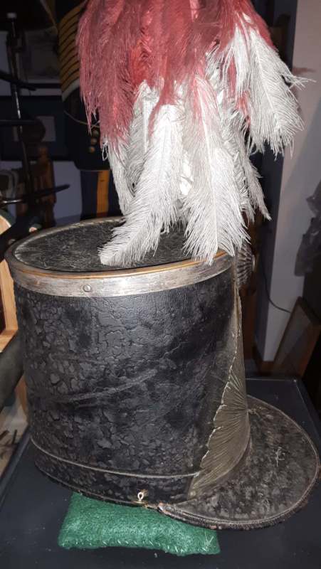 Massachusetts Tar Bucket Shako - (1776-1860) AMERICAN REVOLUTION, WAR ...