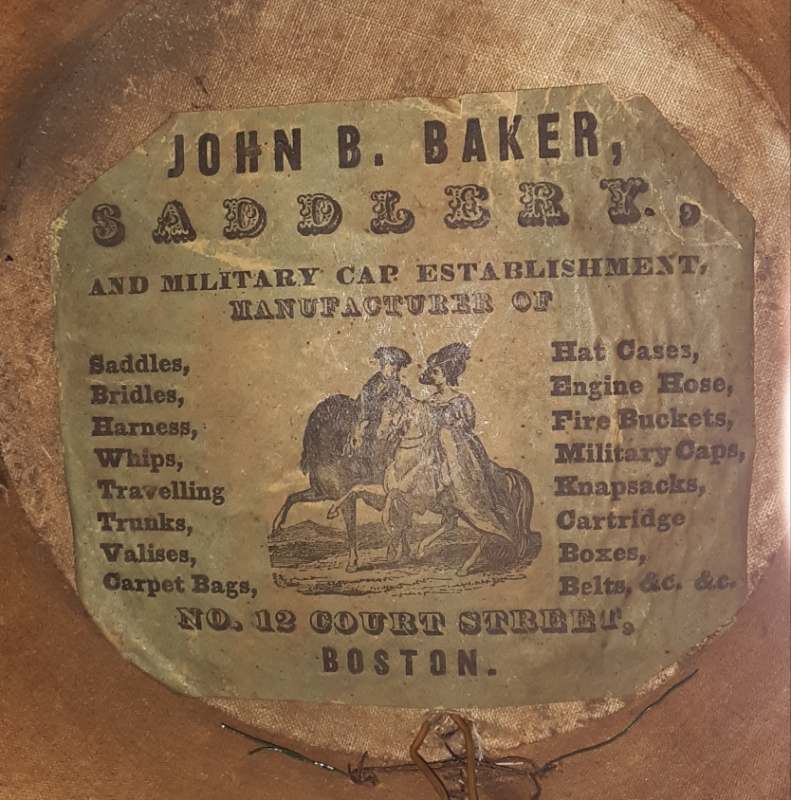 Massachusetts Tar Bucket Shako - (1776-1860) AMERICAN REVOLUTION, WAR ...