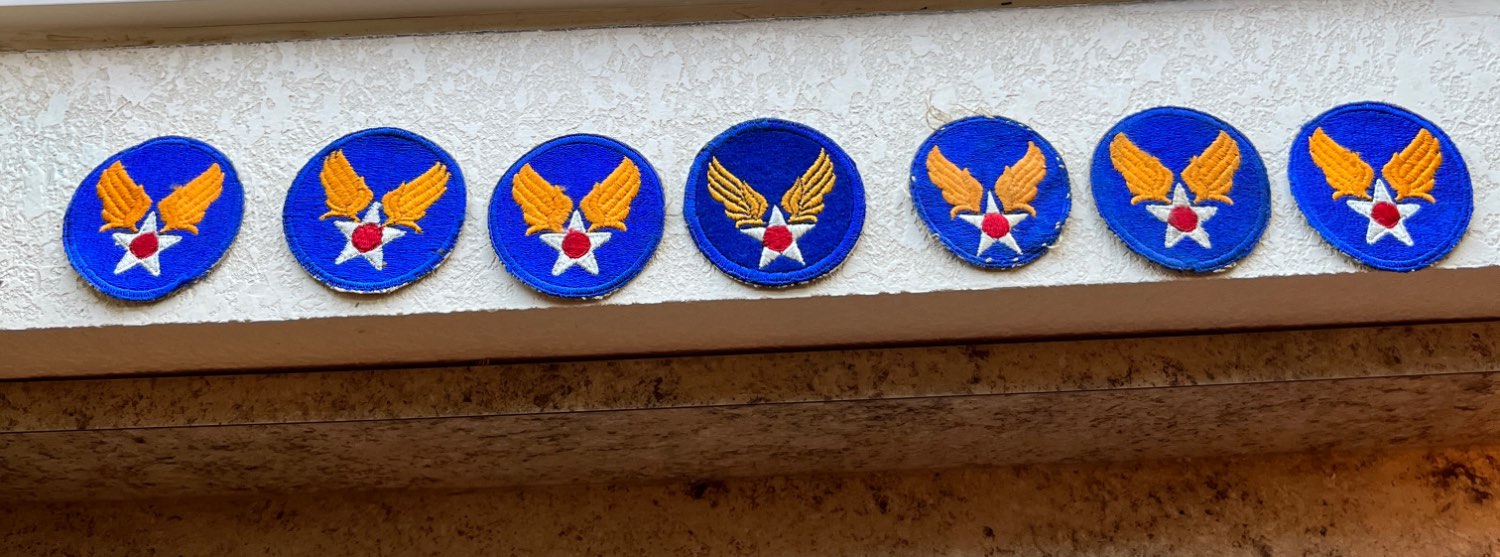 Hap Arnold AF Legacy Patch variants (7) - CAN YOU IDENTIFY THIS PATCH ...