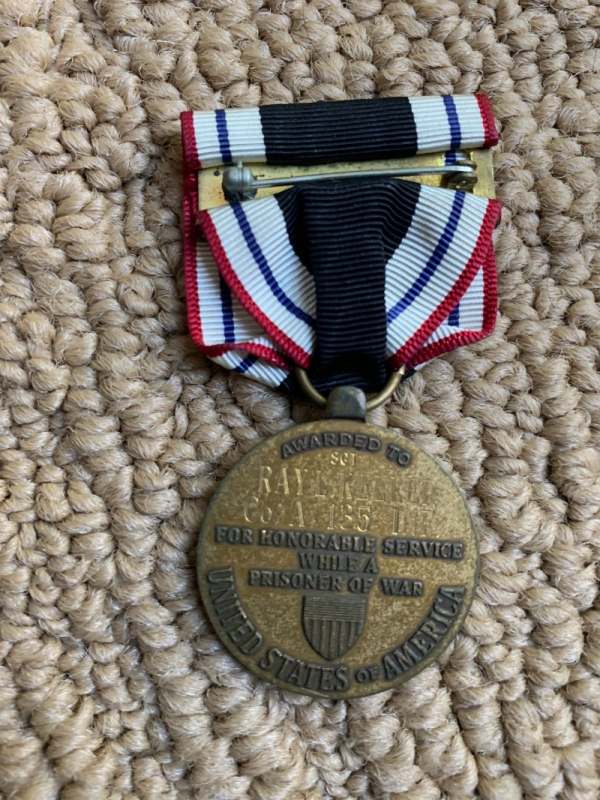 POW Medal Sgt Ray Keller - PRISONERS OF WAR / P.O.W.'S - U.S. Militaria ...