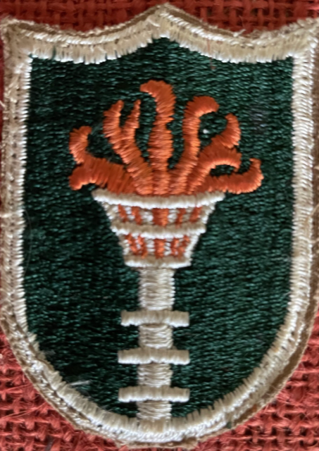 WWII USAAF Torch Patch help ID: US Army Korean Communications Zone ...