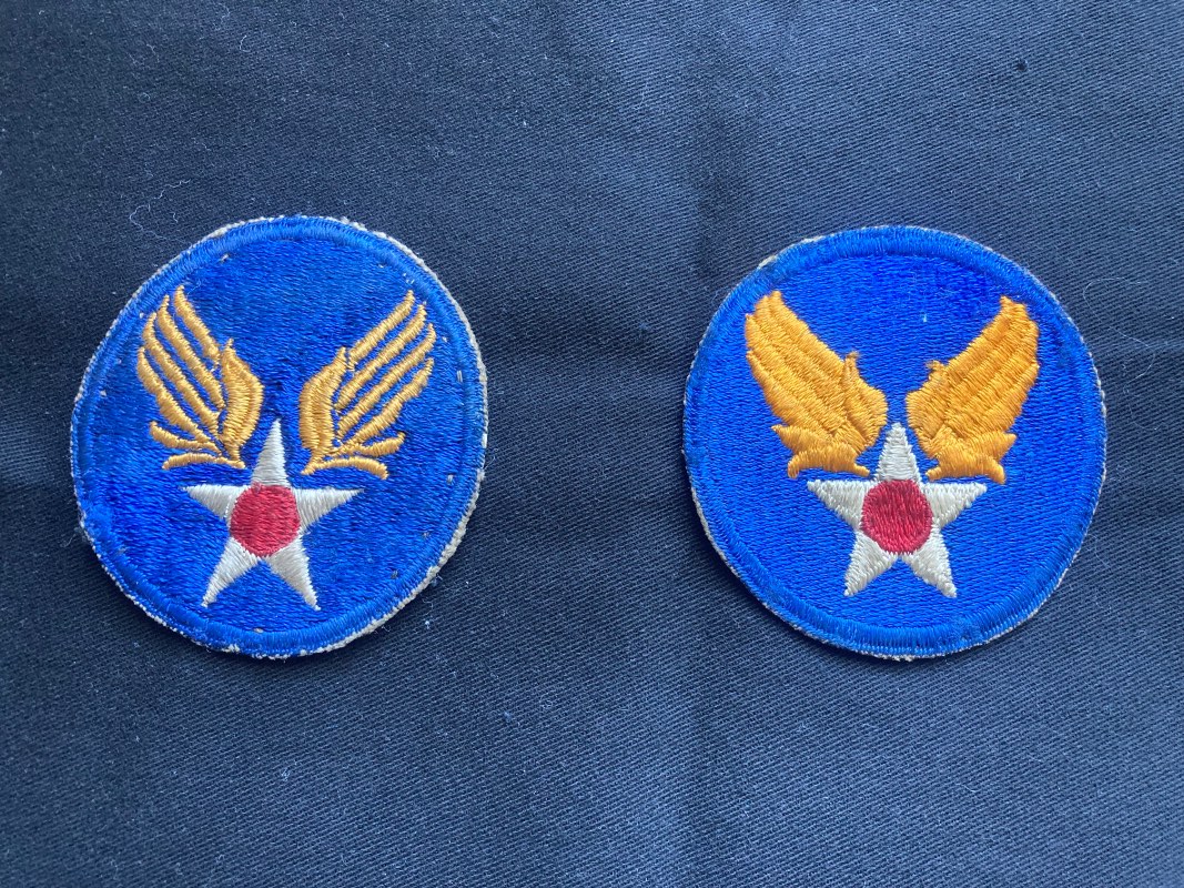 USAAF Patch, WWII - ARMY AND USAAF - U.S. Militaria Forum