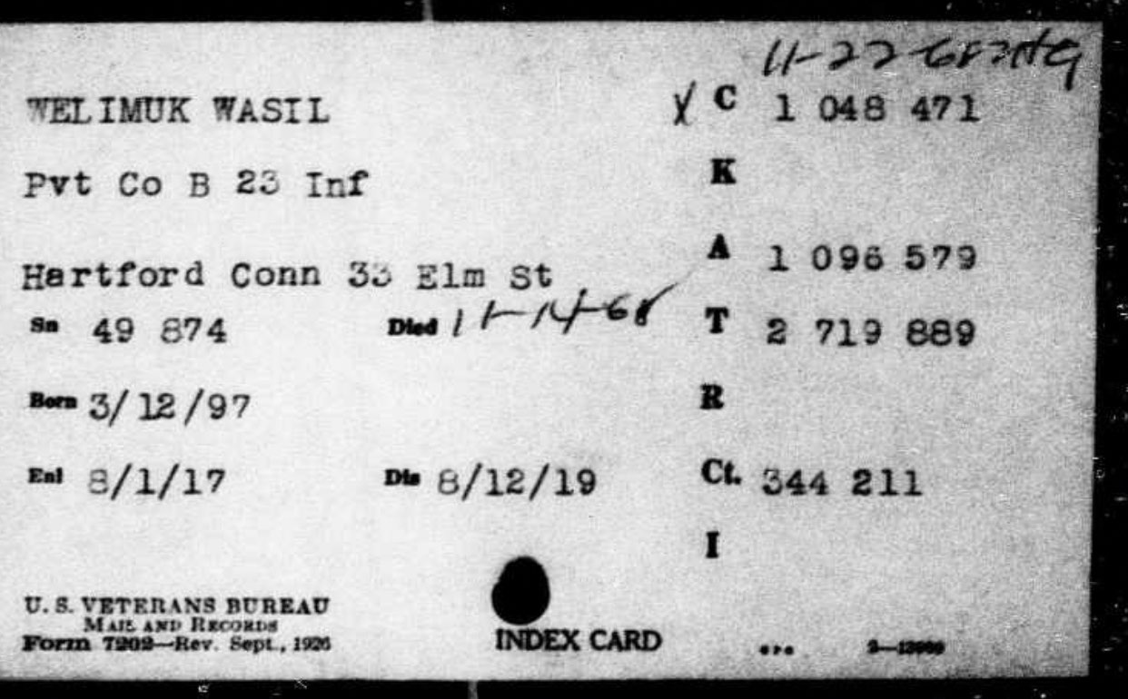 Great Uncle-WW1 Veteran-2nd Infantry Division. - FAMILY SEARCHES AND ...