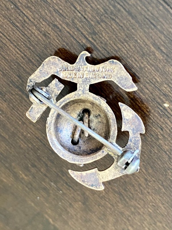 1930s J R Gaunt droop wing collar EGA - MARINE CORPS EGA DISCUSSION - U ...