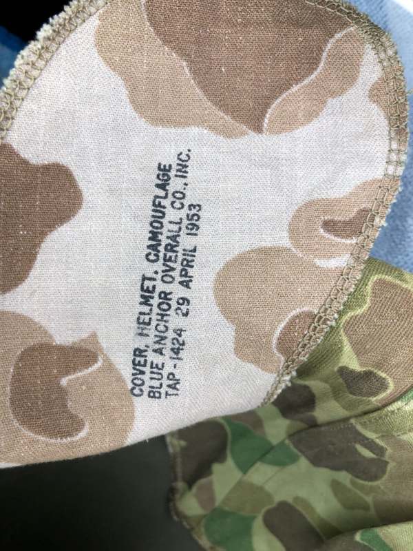 USMC 1953 blue anchor frogskin cover with unique color - M-1; M-1C & M ...