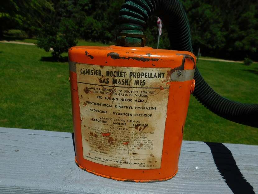 HELP WITH US GAS MASK WHAT PATTERN IS IT M21 ? ROCKET PROPELLANT ...