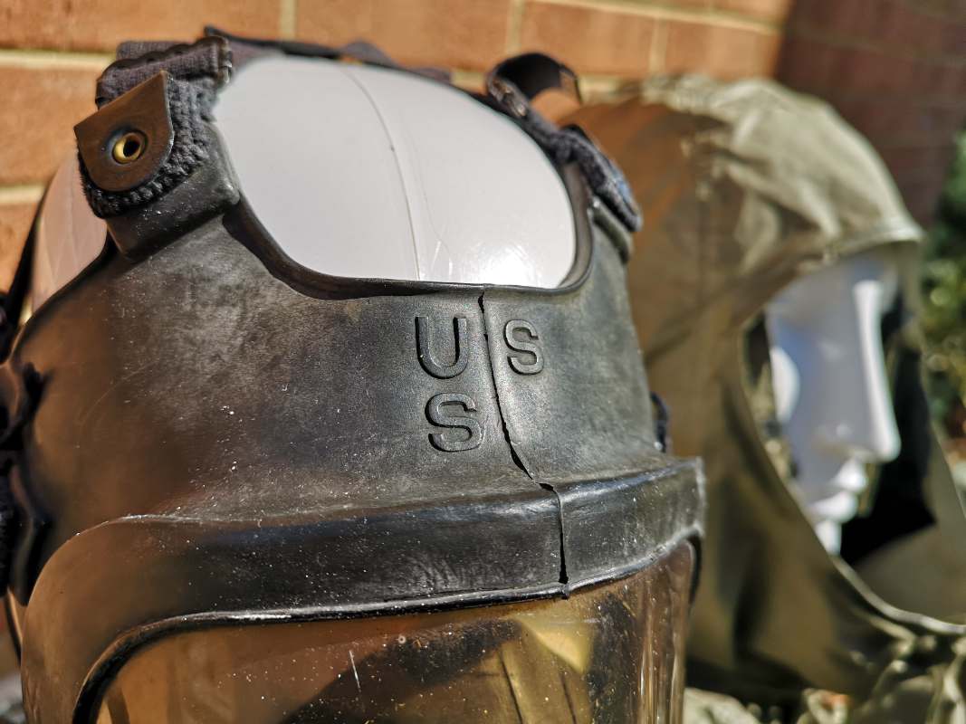 US M25 Tank Crew Mask manufactured by Daytona 1962 - MISC MILITARIA - U ...