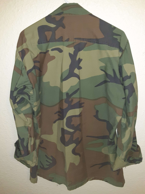 Experimental ERDL/Woodland RDF 'Model D' Shirt - CAMOUFLAGE UNIFORMS ...