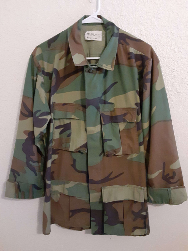 Experimental ERDL/Woodland RDF 'Model D' Shirt - CAMOUFLAGE UNIFORMS ...