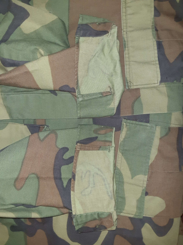 Experimental ERDL/Woodland RDF 'Model D' Shirt - CAMOUFLAGE UNIFORMS ...