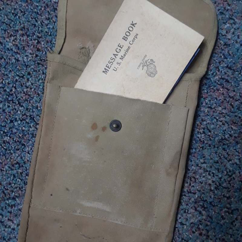 WW2 USMC communications canvas gear - FIELD & PERSONAL GEAR SECTION - U ...