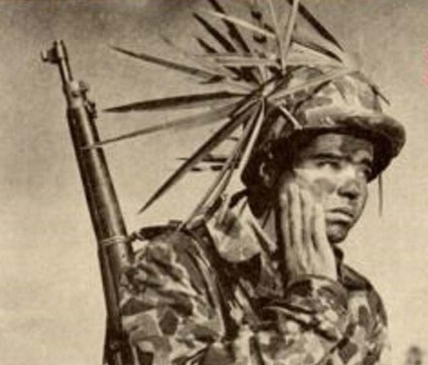 1943 experimental camo cover - M-1; M-1C & M-2 HELMETS - U.S. Militaria ...