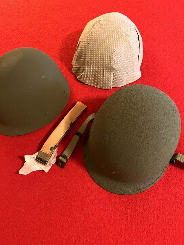 Mint WW2 Helmet and liner NOS. - M-1; M-1C & M-2 HELMETS - U.S ...