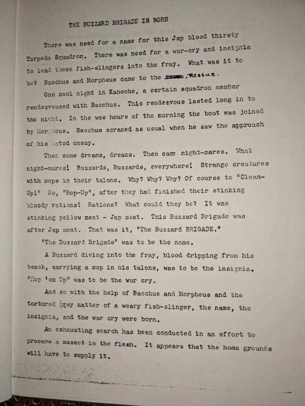 Buzzard Brigade Torpedo Squadron Ten - MILITARY AIRCRAFT & AVIATION - U ...